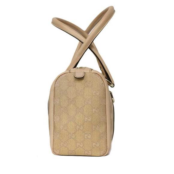 Gucci | Bags | Gucci Tan Glitter Bag Gg Mini Metallic | Poshmark